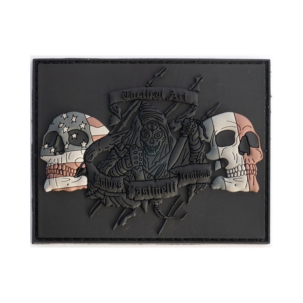 Bastinelli Knives Patch Skulls FR/USA | Knifestore