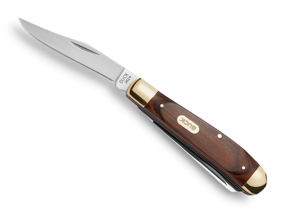 Buck Trapper Woodgrain | Knifestore