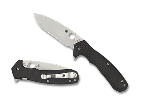 Spyderco Amalgam Black CPM S30V PE | Knifestore