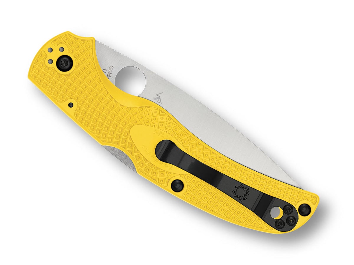 Spyderco Native Chief Lightweight Salt Yellow CPM Magnacut | Knifestore