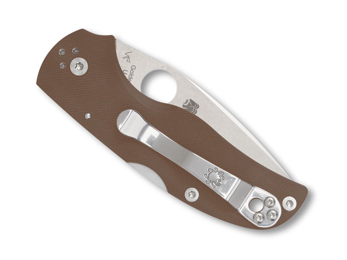 Spyderco Native 5 Brown G10 CPM 15V PE Sprint Run | Knifestore