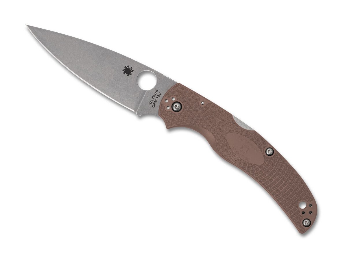 Spyderco Native Chief Lightweight Brown CPM 15V PE | Knifestore